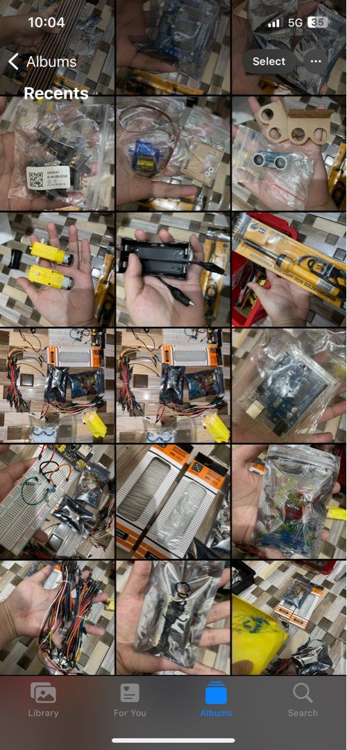 Arduino And Other Sensor Electronics And Chassis Set Computers And Tech