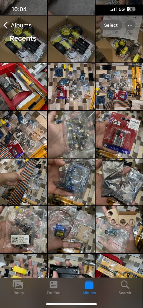 Arduino And Other Sensor Electronics And Chassis Set Computers And Tech