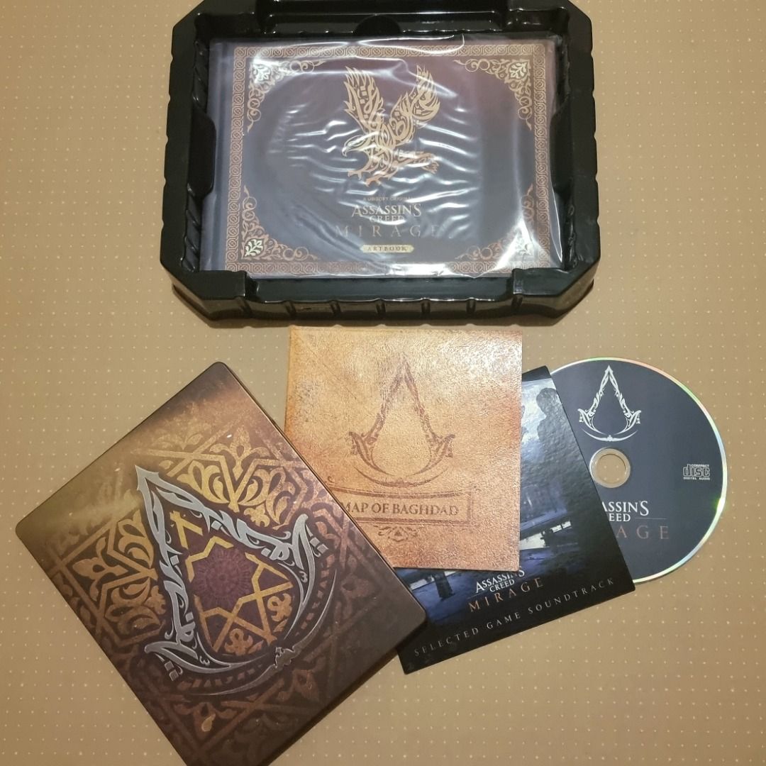 Assassins Creed Mirage Collectors Case, Video Gaming, Video Games ...