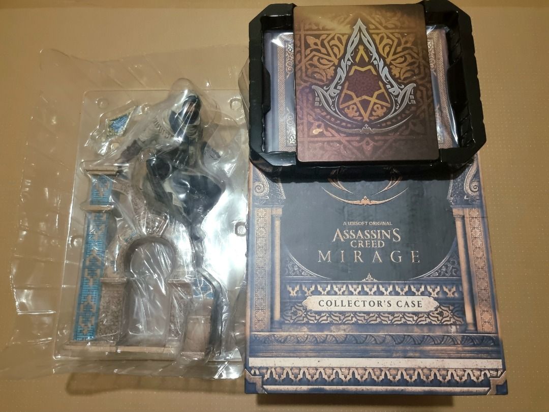Assassins Creed Mirage Collectors Case, Video Gaming, Video Games ...