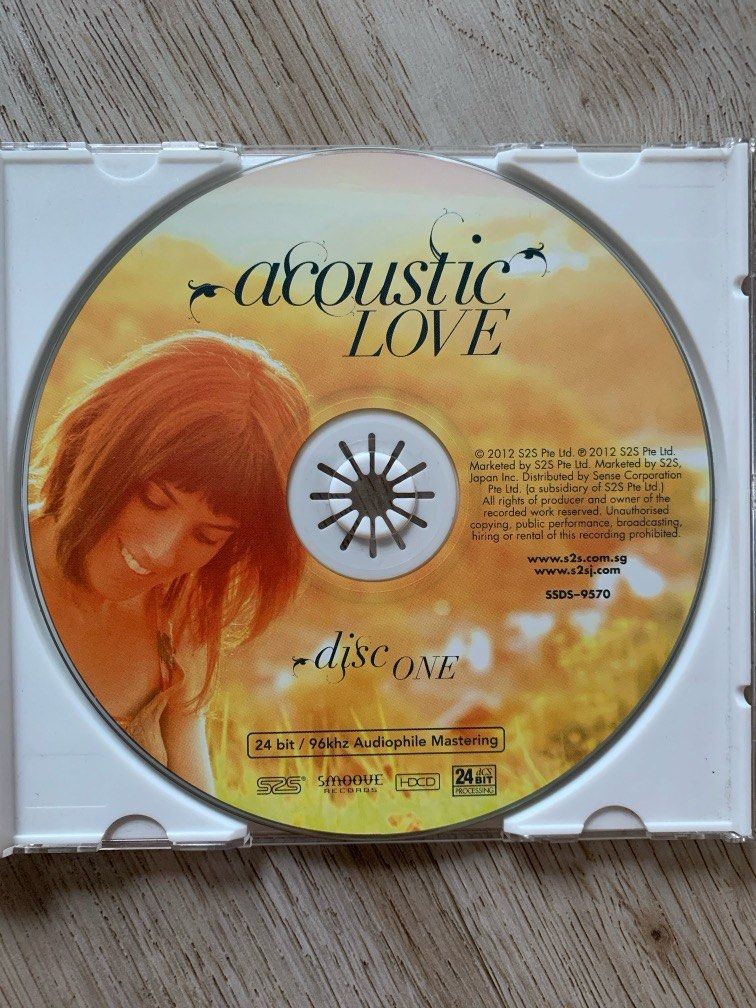Audiophile Cd ~ Acoustic Love(2cd Set), Hobbies & Toys, Music & Media ...