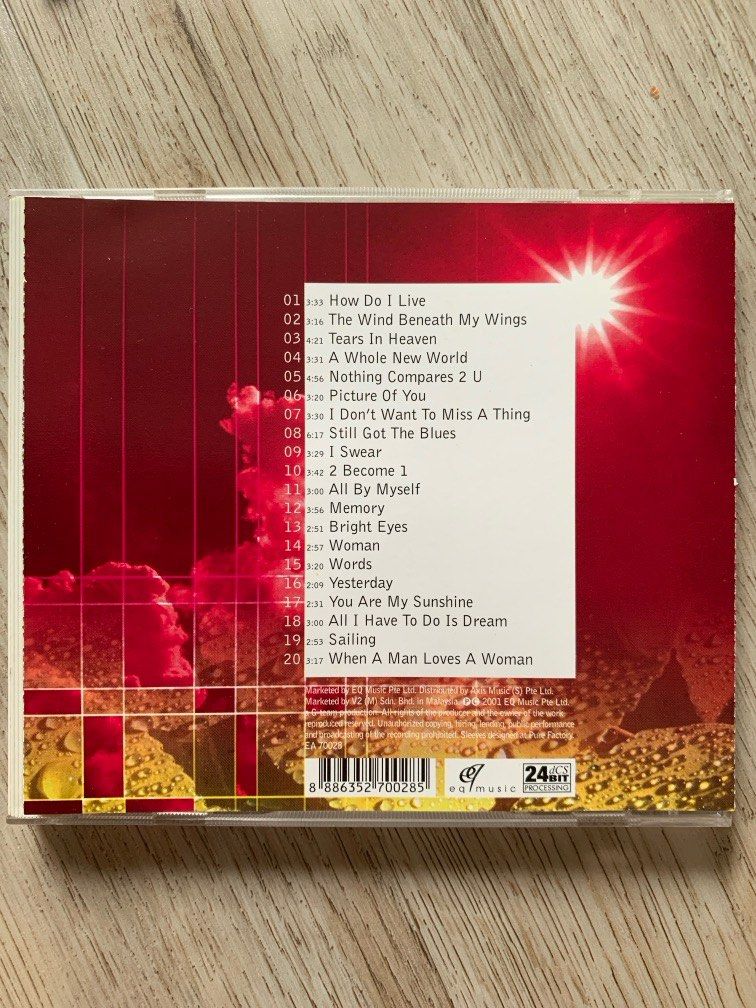 Audiophile Cd ~ The Greatest Pan Pipe Love Album(3), Hobbies & Toys ...