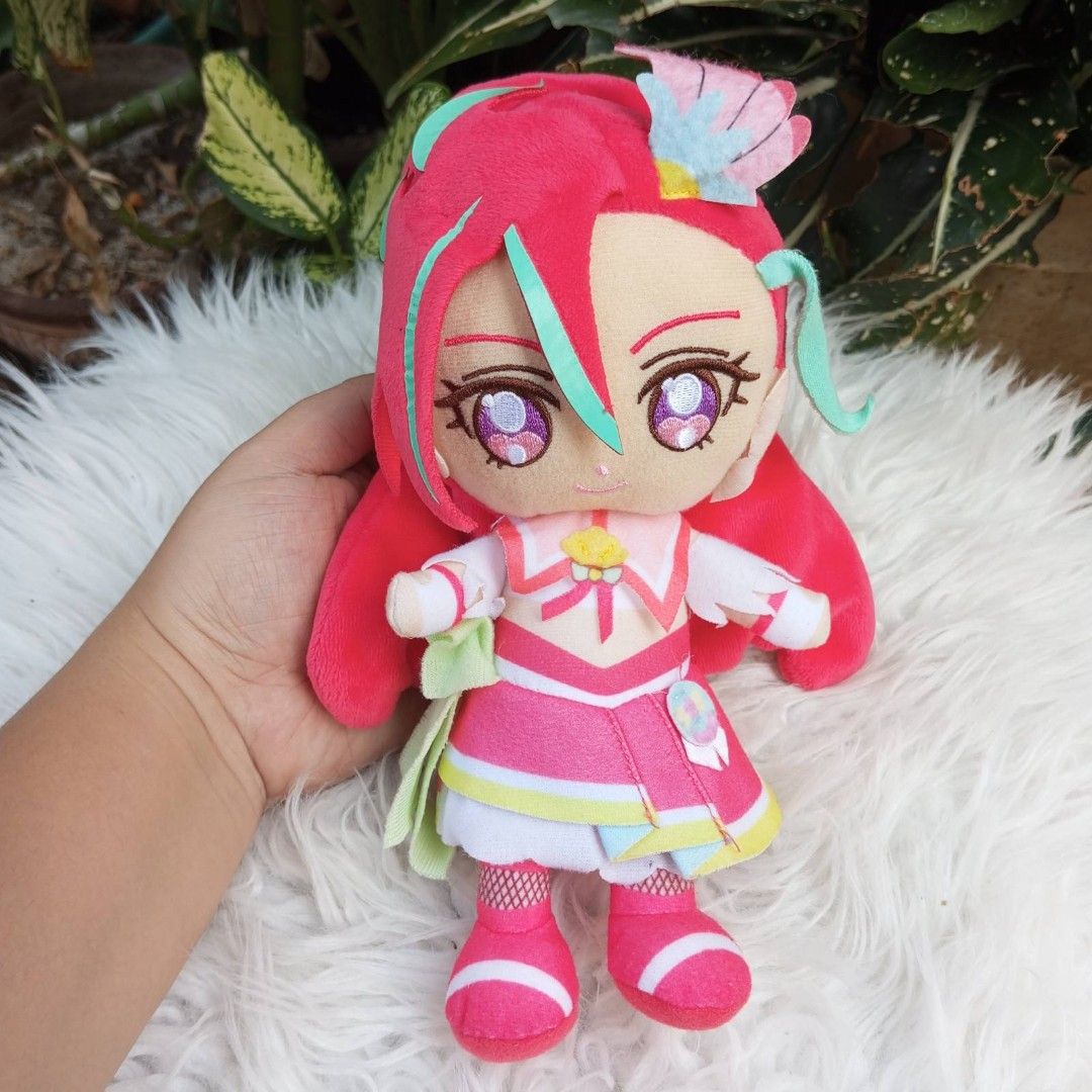 BANDAI Tropical Rouge! PRECURE Flamingo Pretty Cure Plush Toy, Hobbies ...