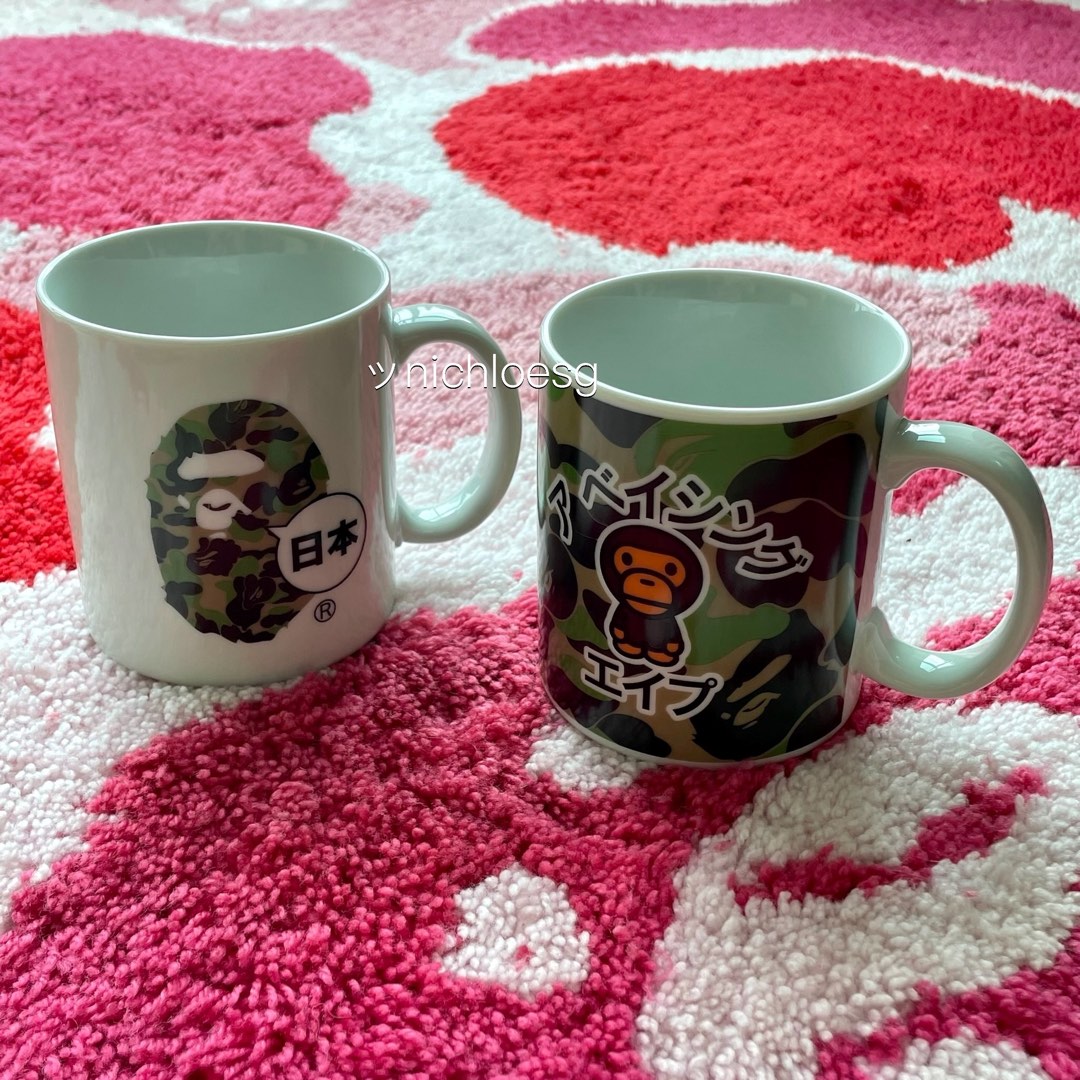 BAPE JAPAN EXCLUSIVE MUG, Furniture & Home Living, Kitchenware ...