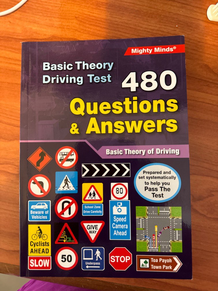Basic theory driving test 480 Q&A, Hobbies & Toys, Books & Magazines ...
