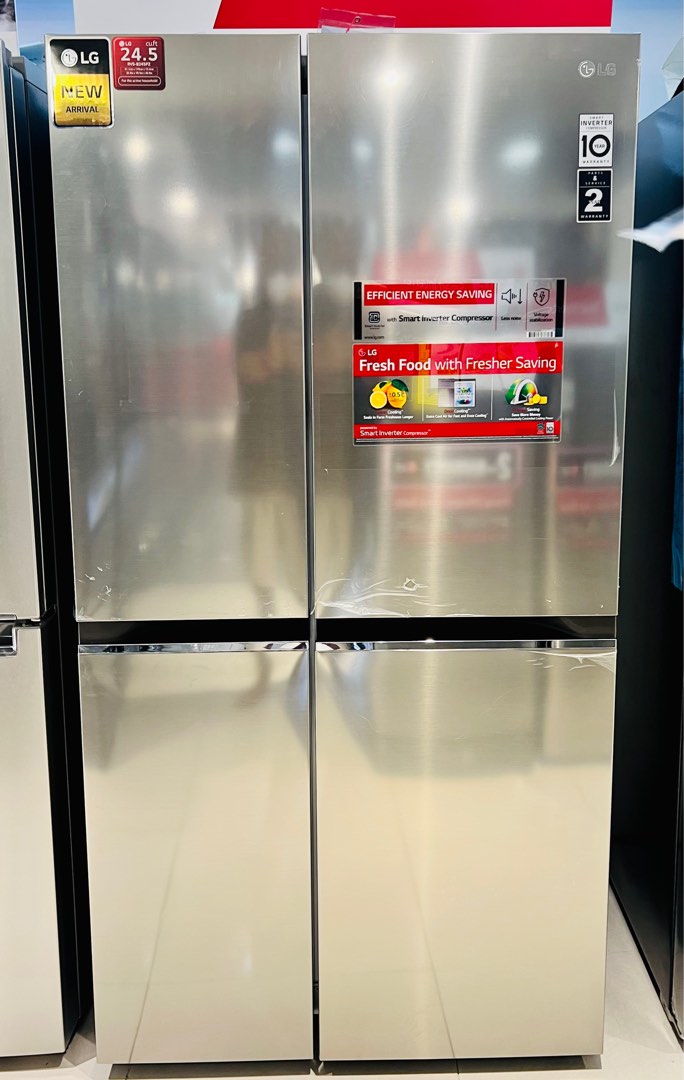 Brand New LG RVS-B245PZ1 24.5cu.ft. Side by Side Inverter Refrigerator ...