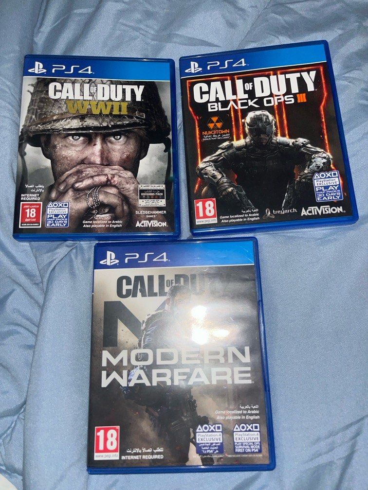 CALL OF DUTY (PS4) Good Condition, Video Gaming, Video Games ...