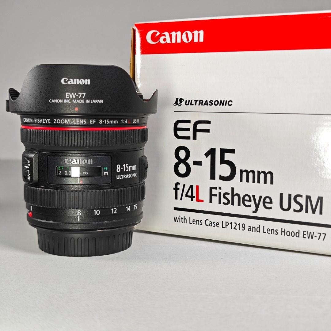 Canon, EF 8-15mm f/4L Fisheye USM, 攝影器材, 鏡頭及裝備 - Carousell