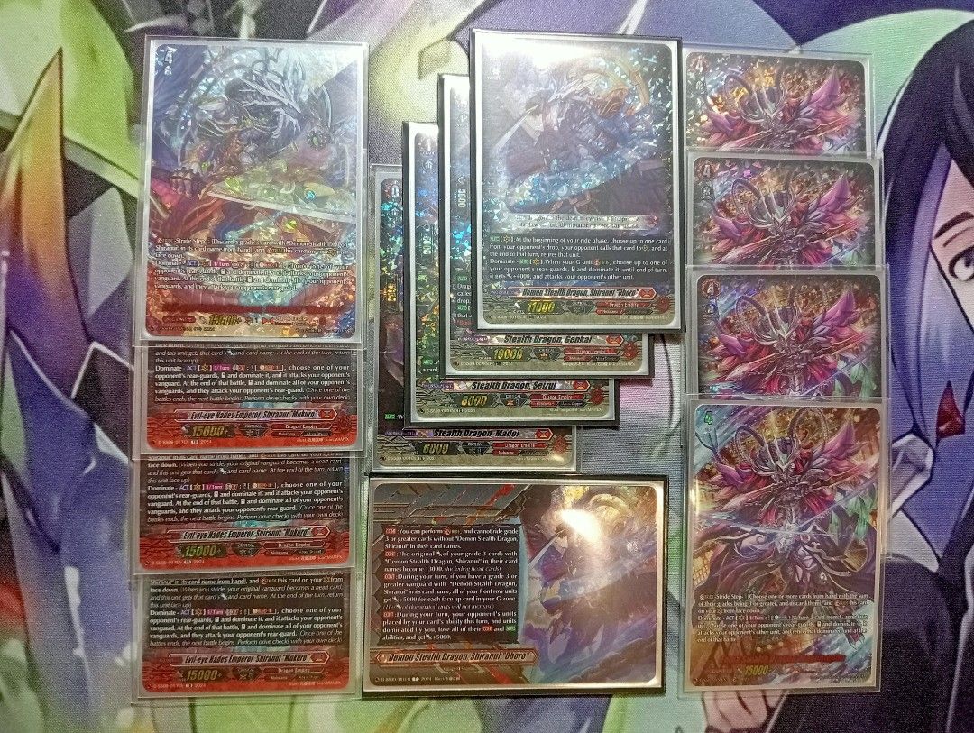 Cardfight Vanguard Shiranui Stride Standard, Hobbies & Toys, Toys & Games on Carousell