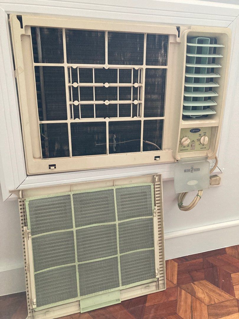 Carrier 1.5HP Window Type Aircon, TV & Home Appliances, Air ...