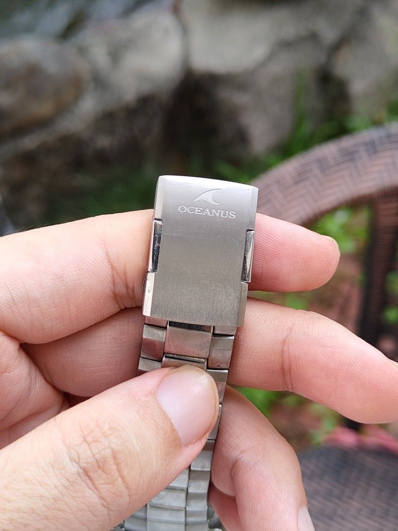 Casio Oceanus T100 Titanium Solar Watch, Luxury, Watches on Carousell