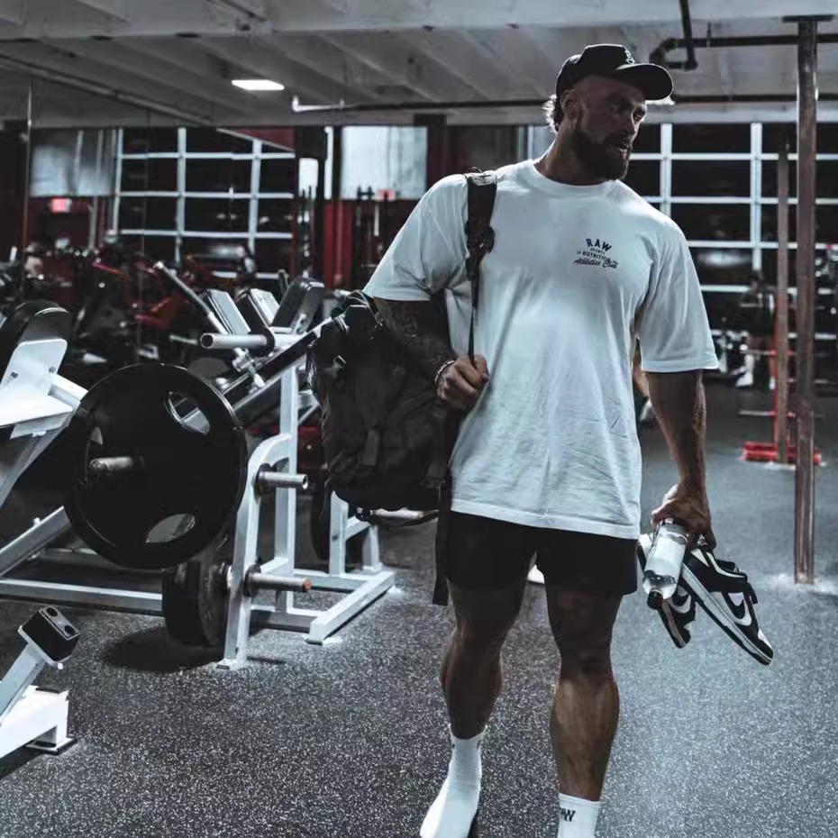 Cbum "RAW Sport Nutrition Athletics Club" Oversized Shirt, Men's ...