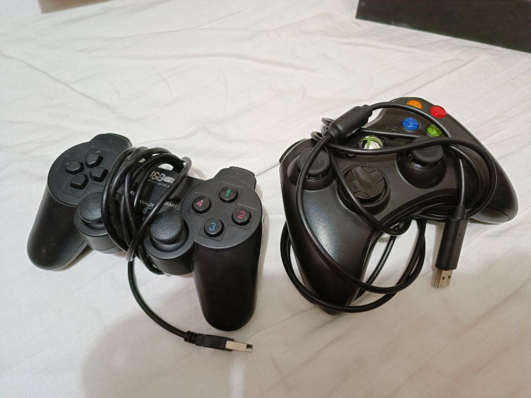 Controller (XBOX style & Playstation style) PC USB connection wired ...