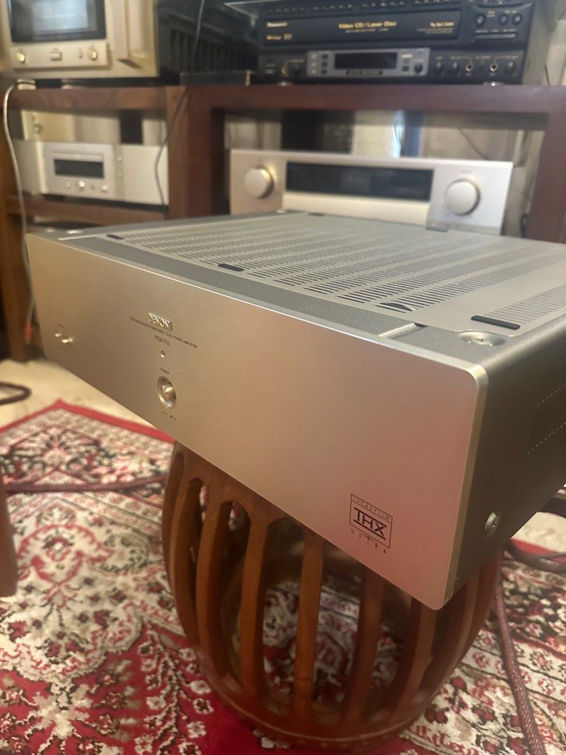 Denon POA-T10 THX Ultra 2 channel power amp - GOLD Made in Japan, Audio ...