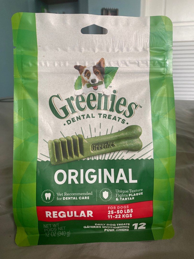 Dental treat greenies, Pet Supplies, Pet Food on Carousell