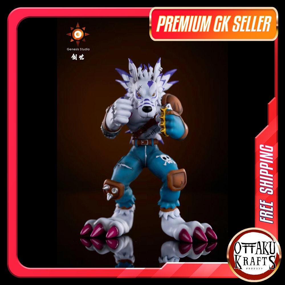 Digimon | Weregarurumon | Genesis Studio | 【FREE Shipping - PO】GK Figurine | GK Figure | GK ...