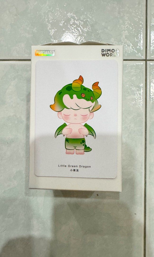 Dimoo Little Green Dragon, Hobbies & Toys, Toys & Games on Carousell