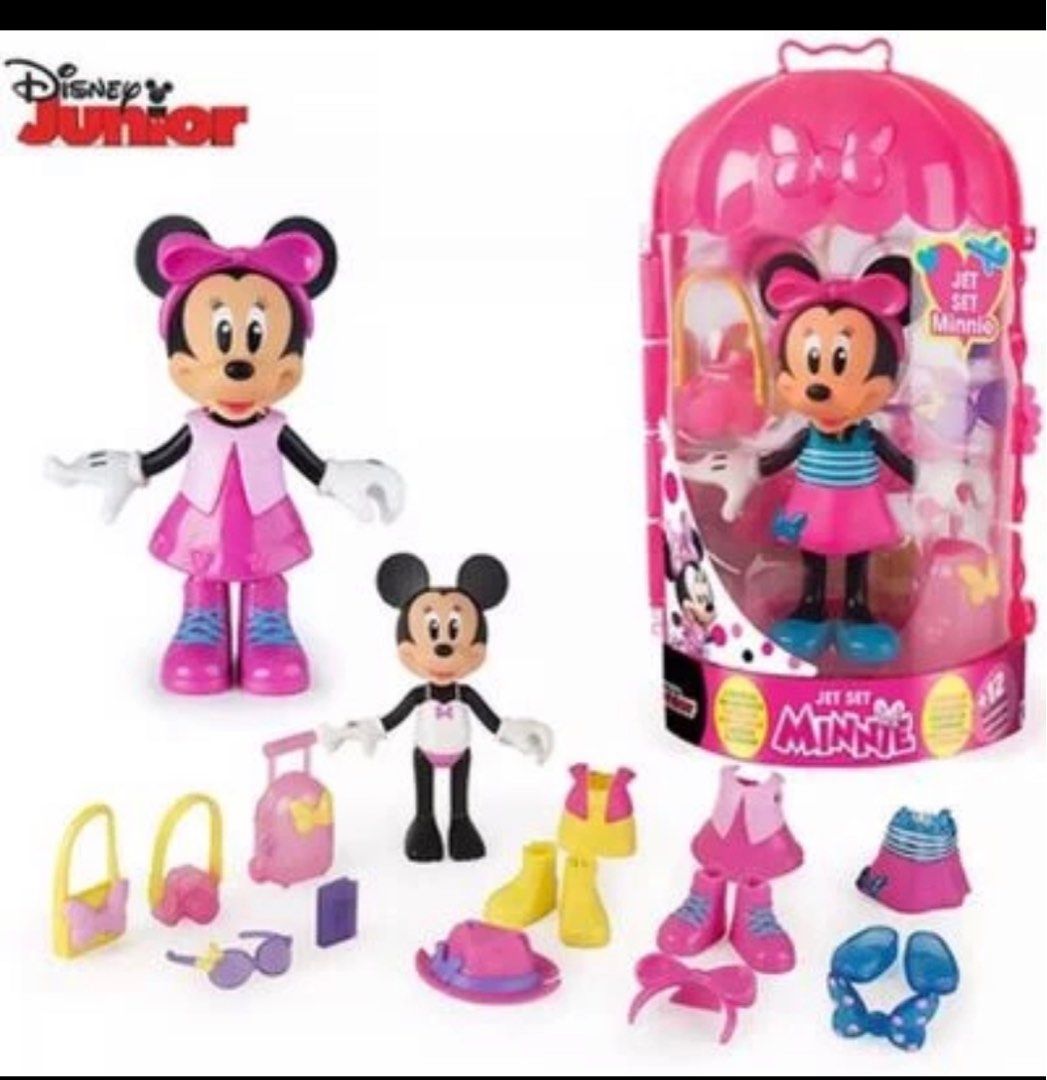 Disney Junior Minnie Mouse Dress Up Doll, Hobbies & Toys, Toys & Games ...