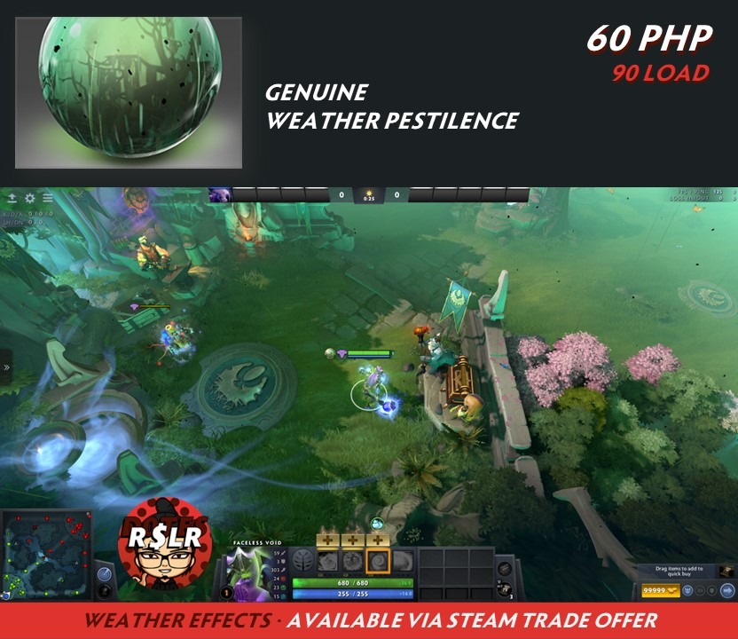 DOTA 2 WEATHER EFFECTS - Genuine Weather Pestilence, Video Gaming ...