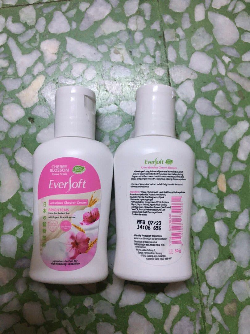 Eversoft shower cream, Beauty & Personal Care, Bath & Body, Bath on ...