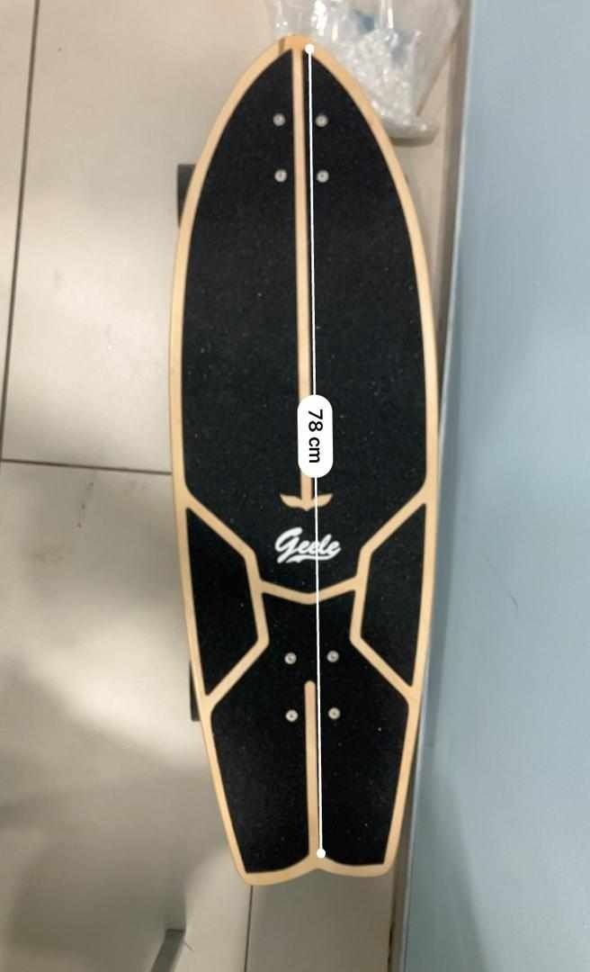 Geele Surfskate, Sports Equipment, Sports & Games, Skates, Rollerblades ...