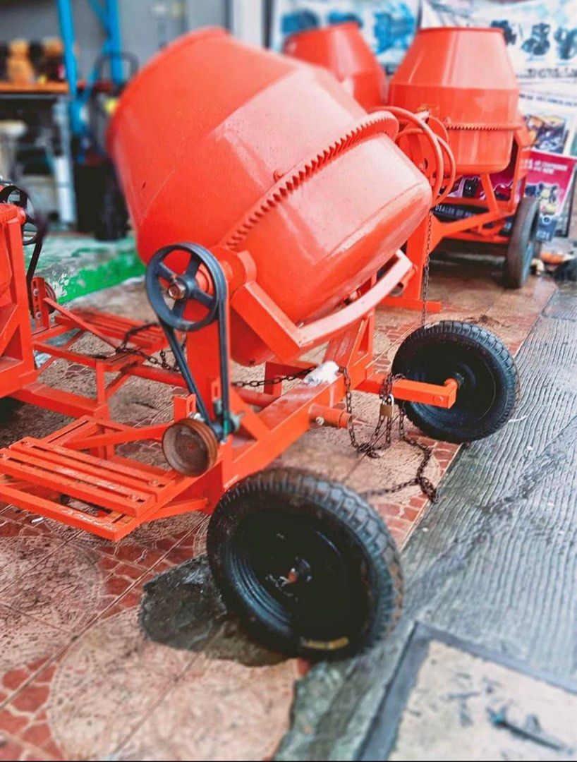 H-FRAME ONE BAGGER CEMENT MIXER WITH TACOMA ENGINE ROBIN TYPE 5HP on ...