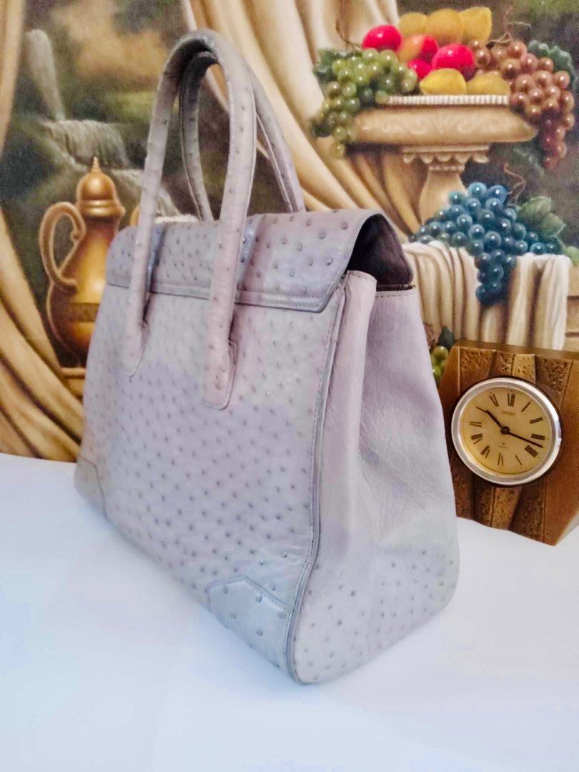 Hormiga Ostrich Handbag, Luxury, Bags & Wallets on Carousell
