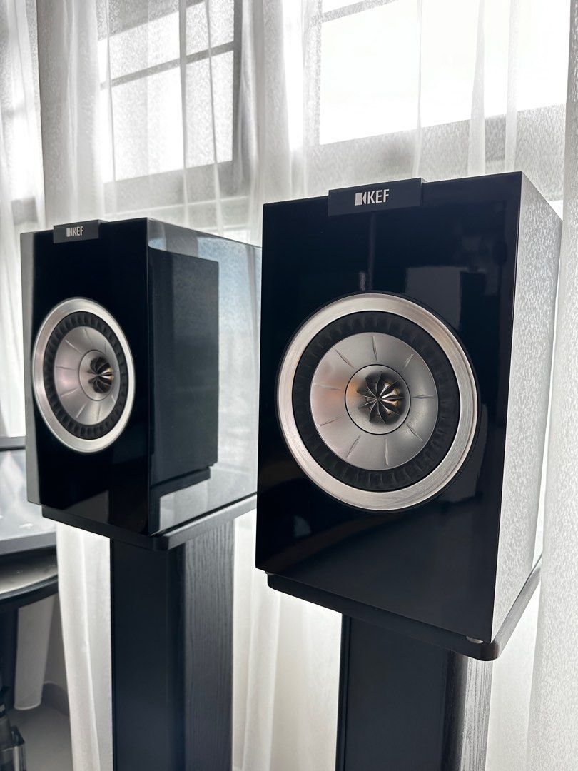 KEF R100 with stand, Audio, Soundbars, Speakers & Amplifiers on Carousell