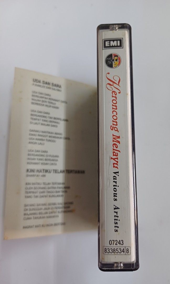 KERONCONG MELAYU. Cassette, Hobbies & Toys, Music & Media, CDs & DVDs on Carousell