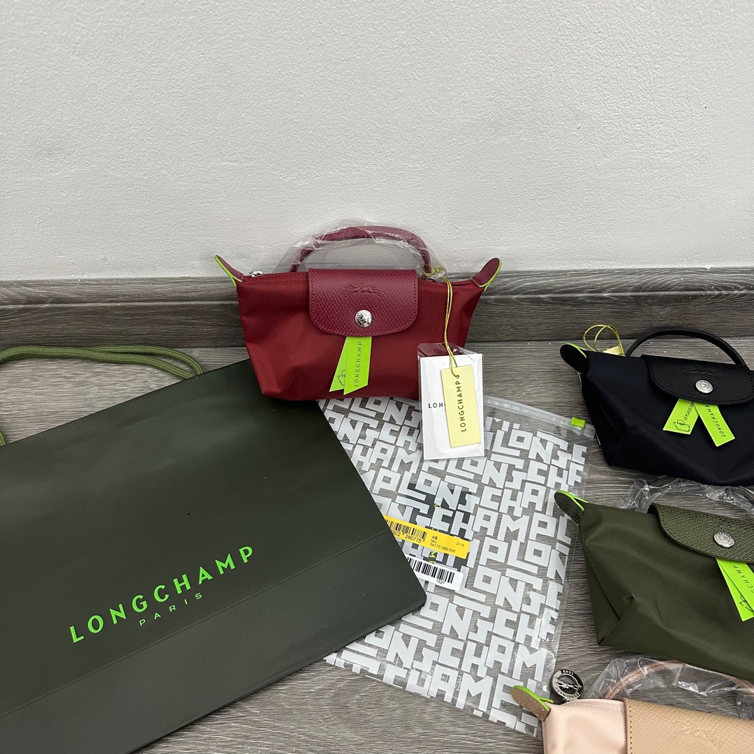 Longchamp Club Le Pliage Mini, Luxury, Bags & Wallets on Carousell