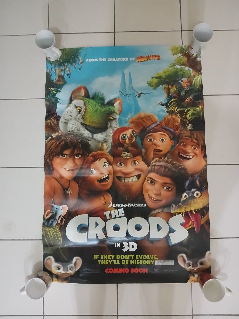 Movie Poster Official Theatrical: The Groods, Hobbies & Toys ...