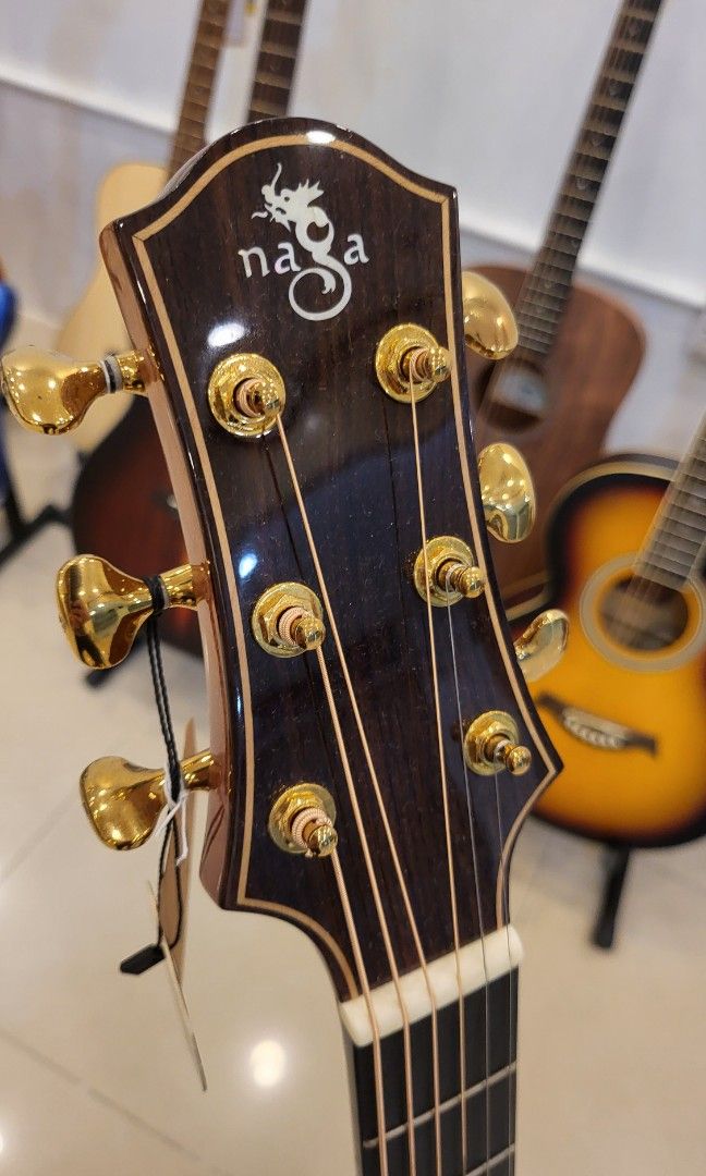 Naga Guitar Sungha Jung S20GAC (with bag), Hobbies & Toys, Music ...
