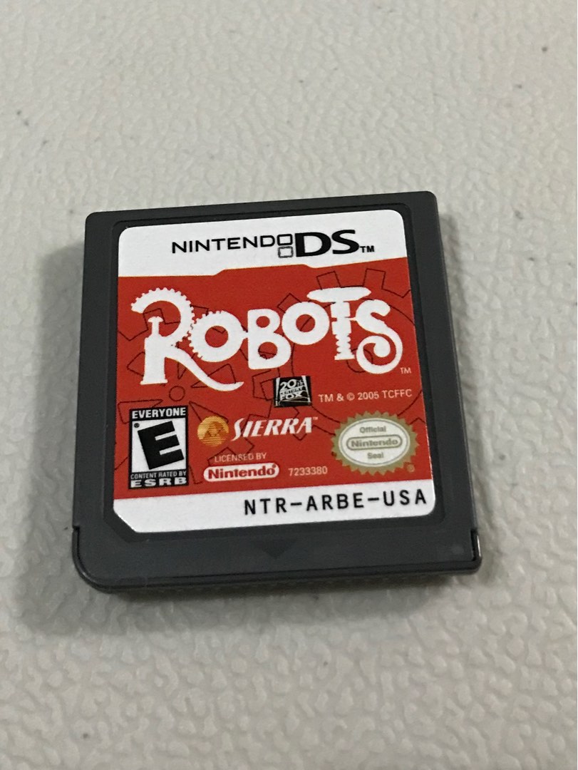 Nintendo DS Robots Game, Video Gaming, Video Games, Nintendo on Carousell