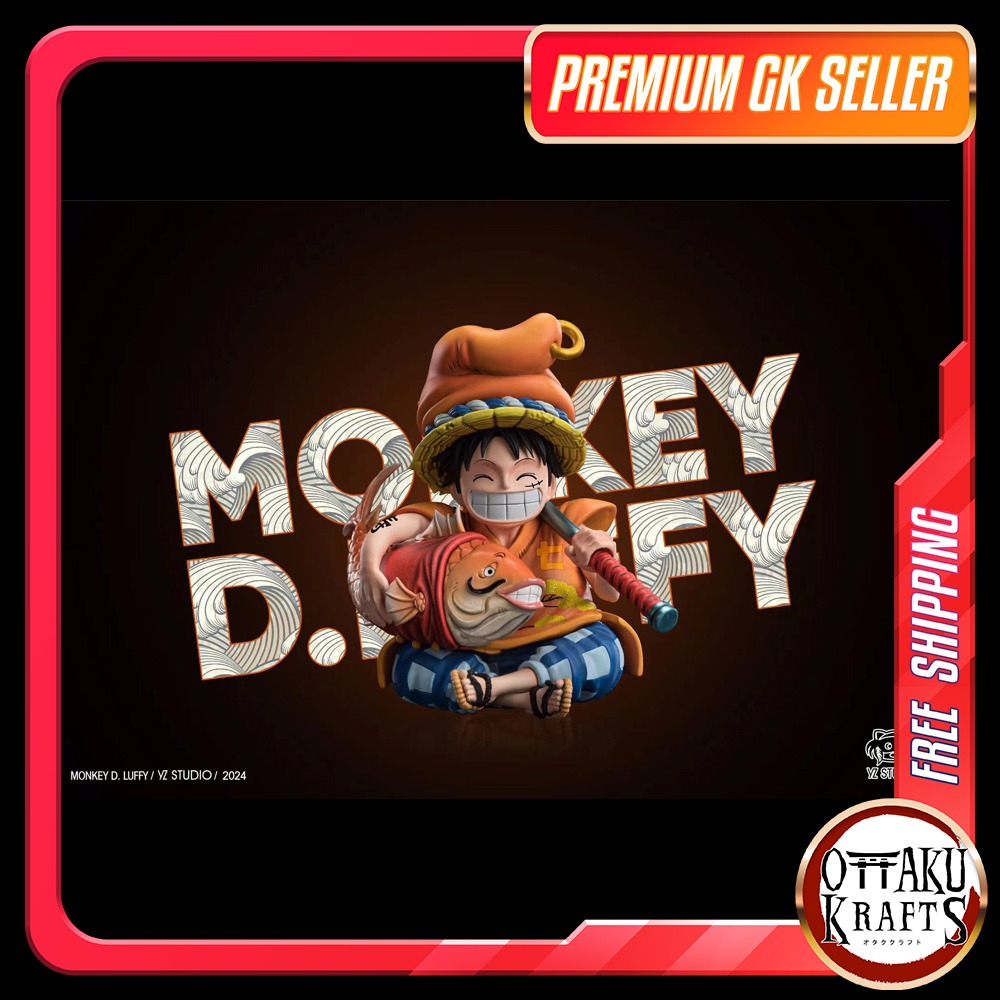 One Piece | Monkey D Luffy | YZ Studio | 【FREE Shipping - PO】GK ...