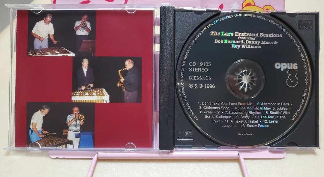 Opus 3 The Lars Erstrand Sessions 發燒爵士音響示範碟 瑞典盤, 書籍、休閒與玩具, 樂器、音樂相關, CD ...