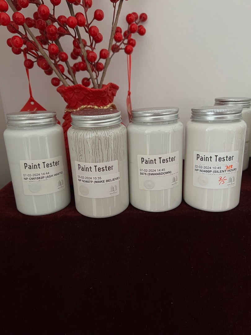 Paint Samples/Paint Testers (Nippon Vinilex 5000 Series) - 200ml ...