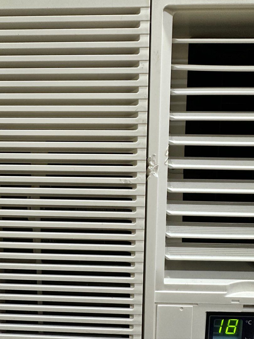 Panasonic window type AC 1HP, TV & Home Appliances, Air Conditioning ...