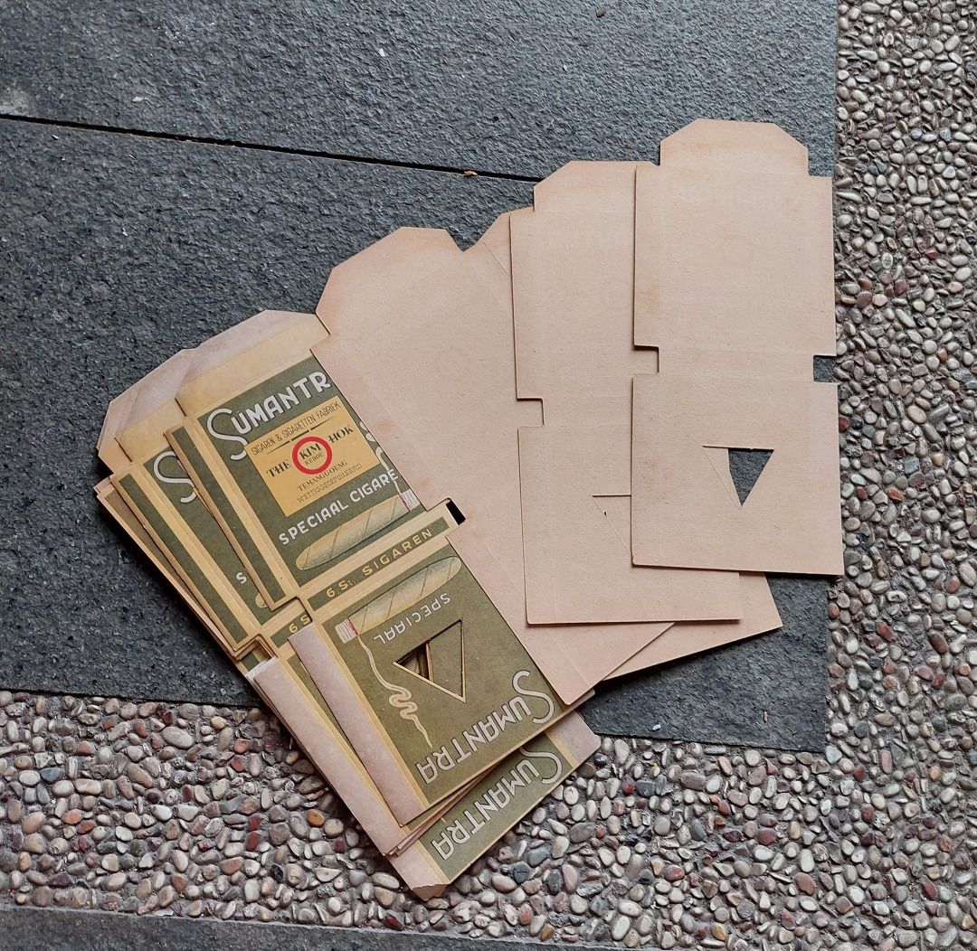 pembungkus atau kotak sumantra the kim hok 7 lembar, Antik, Pajangan di ...