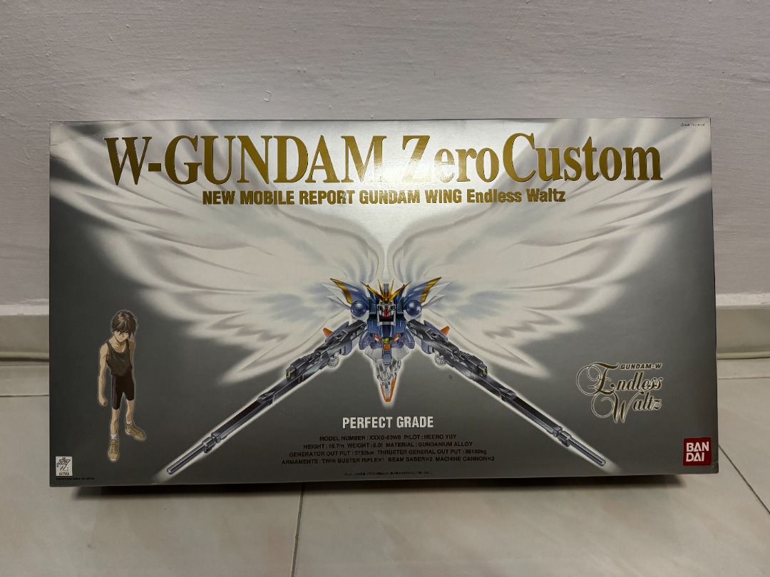 PG WING GUNDAM ZERO CUSTOM, Hobbies & Toys, Toys & Games on Carousell