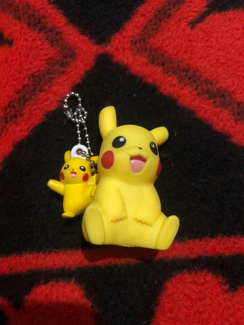 Pikachu finger puppet and charm figurines, Hobbies & Toys, Toys & Games ...