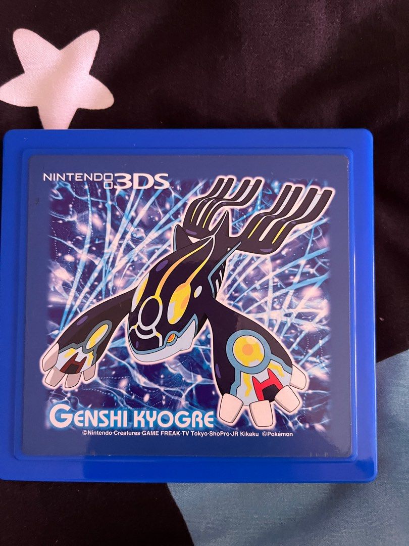 Pokémon ORAS 3DS game card case, Video Gaming, Gaming Accessories ...