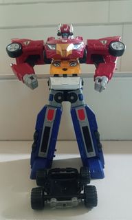 Power Rangers Zeo Chouriki Sentai Ohranger Giant Roller Defender Wheels ...