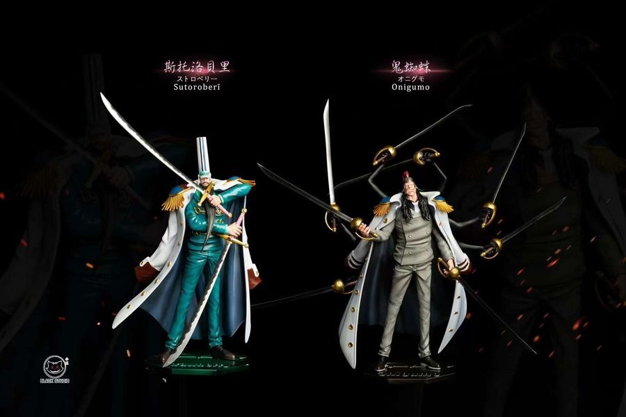 【PRE-ORDER】 Black Studio - Onigumo & Sutoroberi One Piece Marine Series ...
