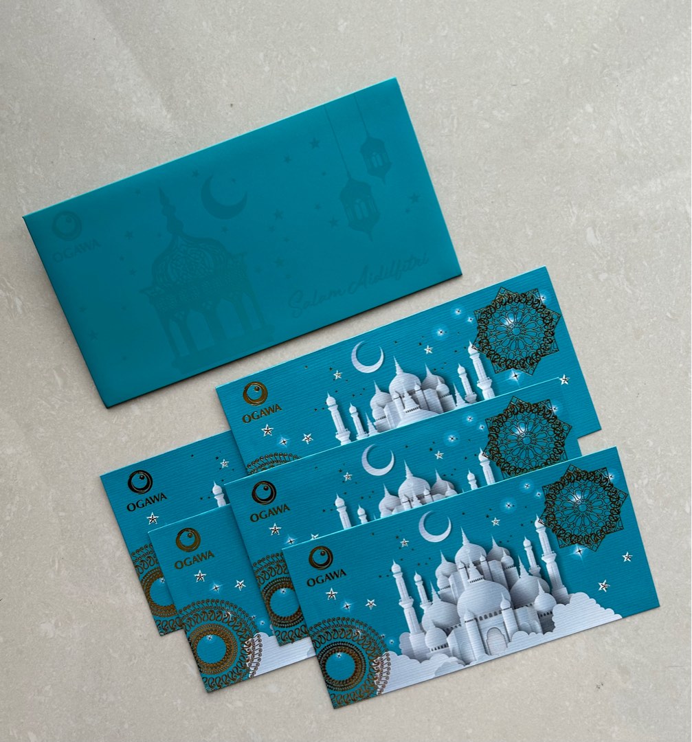 Raya Sampul Ogawa Angpau Packet [past year edisi] - price for a set of ...