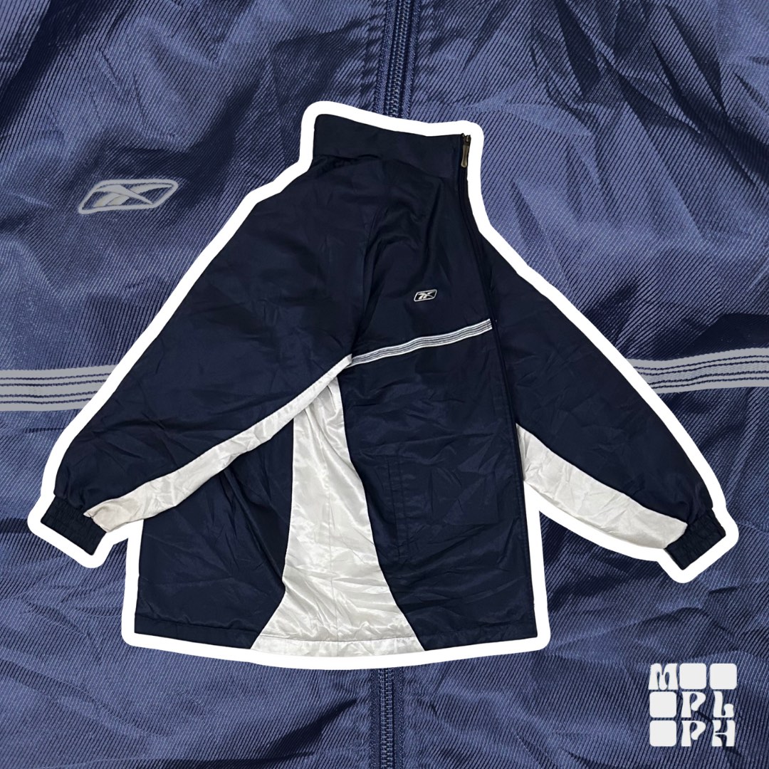 REEBOK Two-Tone Windbreaker Jacket, Men's Fashion, Coats, Jackets and ...