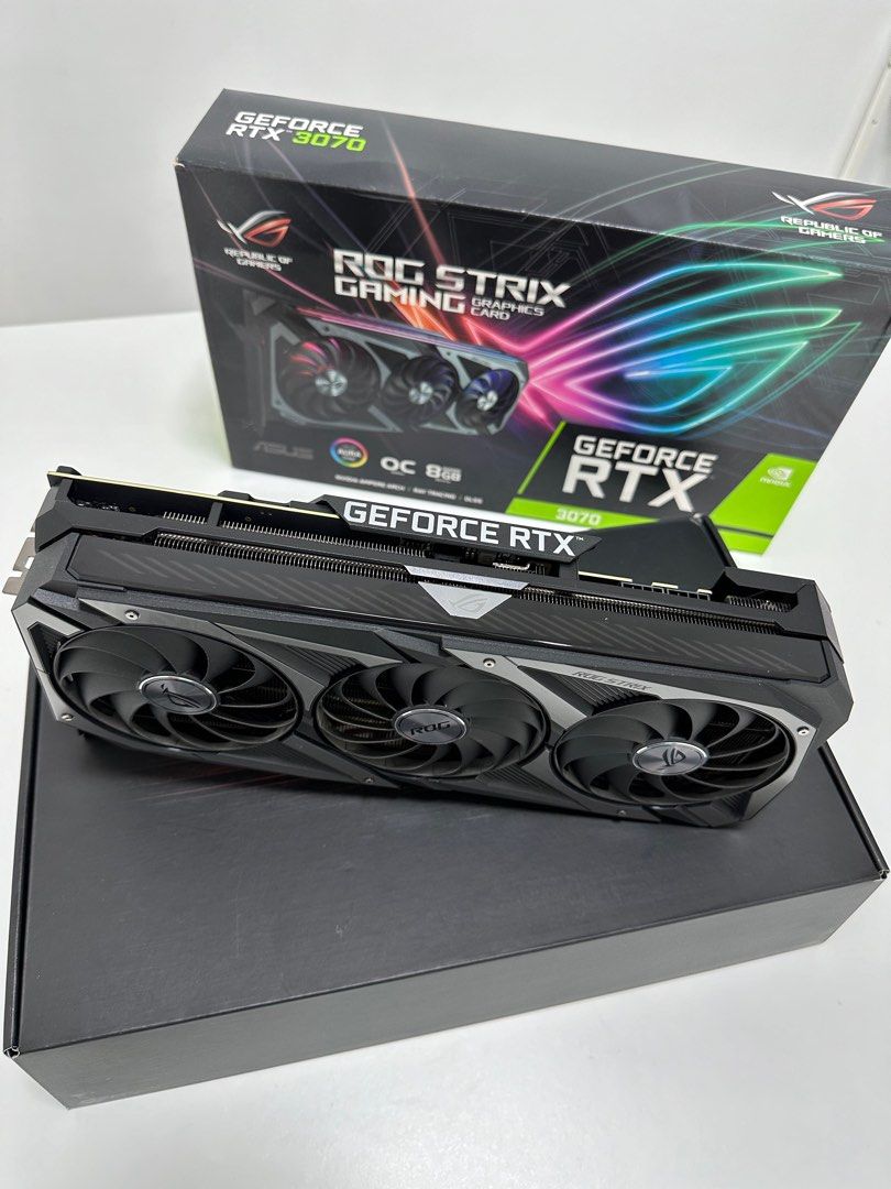 ROG Strix RTX 3070 8G Gaming, Computers & Tech, Parts & Accessories ...
