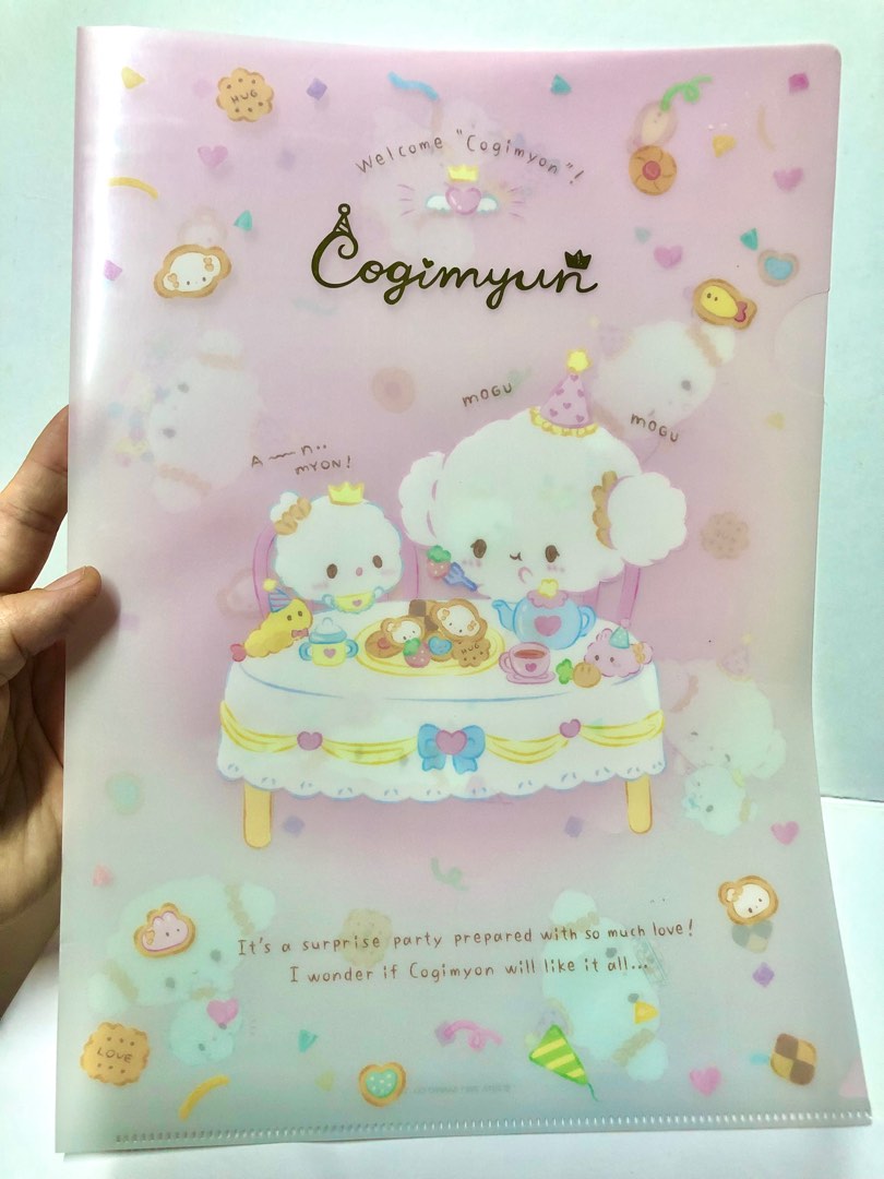 Sanrio Cogimyun File Holder (A4), Hobbies & Toys, Collectibles ...
