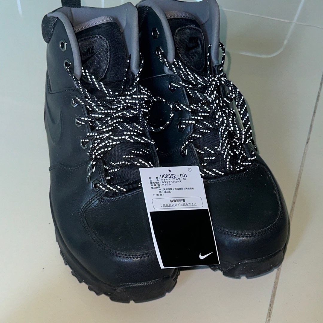 SEPATU BOOTS NIKE MANOA LEATHER 100% ORIGINAL no box, Fesyen Pria ...