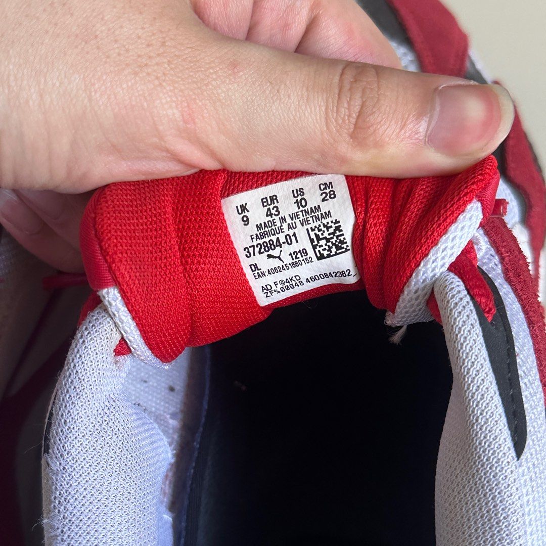 SEPATU PUMA RSX RED 100% ORIGINAL no box, Fesyen Pria, Sepatu ...