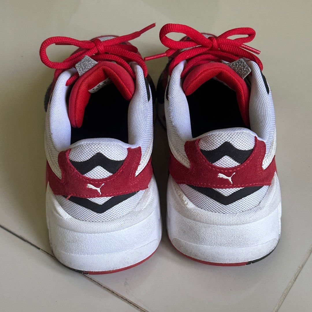 SEPATU PUMA RSX RED 100% ORIGINAL no box, Fesyen Pria, Sepatu ...